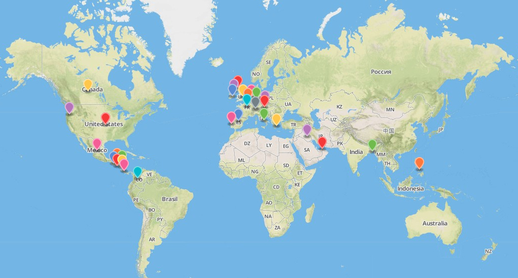 Travel Map | Worldwide Shambles